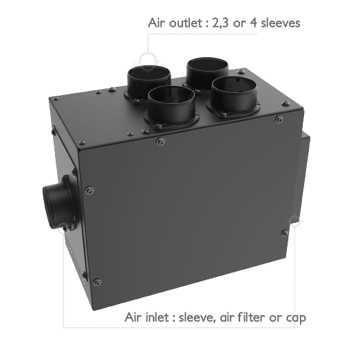 E-BOX: new modular electric heater - Siroco