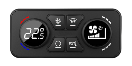 HVAC ELECTRONIC CONTROL PANEL - Siroco